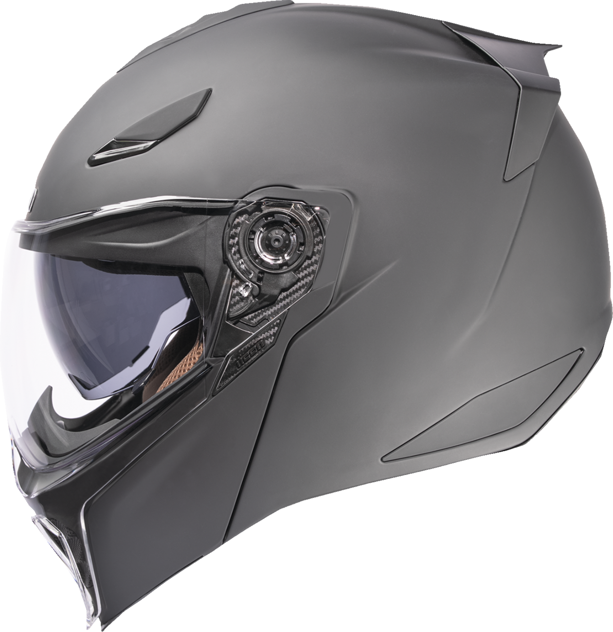 Icon Threshold Modular Helmet Matte Black 2XL | eBay